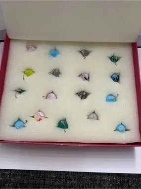 Global Village Glass Studios | Holiday | Vintage Mini Glass Egg ...